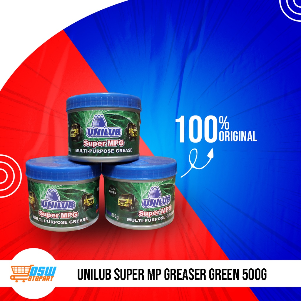 Jual UNILUB SUPER MPG MULTI-PURPOSE GREASE GREEN 500G | Shopee Indonesia