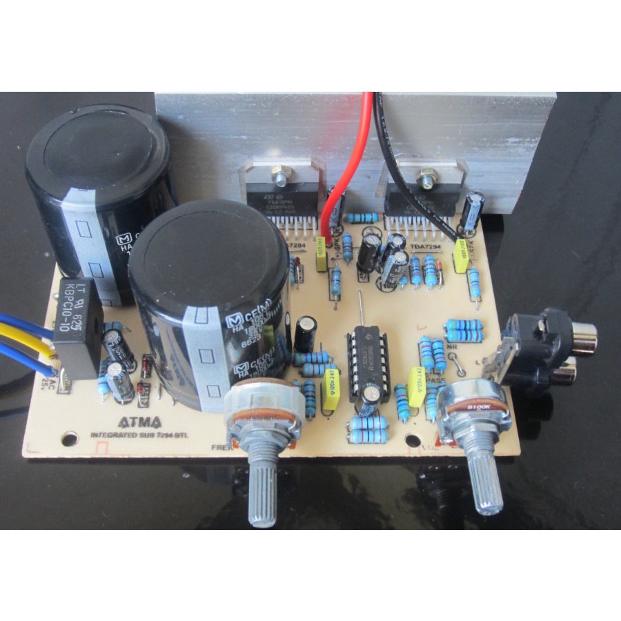 Jual Rangkaian Integrated Subwoofer TDA7294 BTL untuk Home Audio 200 ...