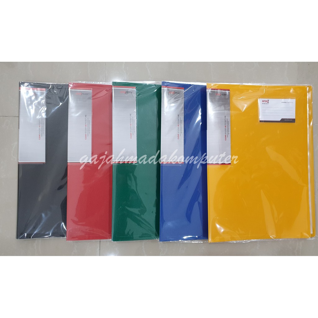 Jual Dokumen Keeper / Clear Holder / Display Book / Map Folio 40 Lbr ...