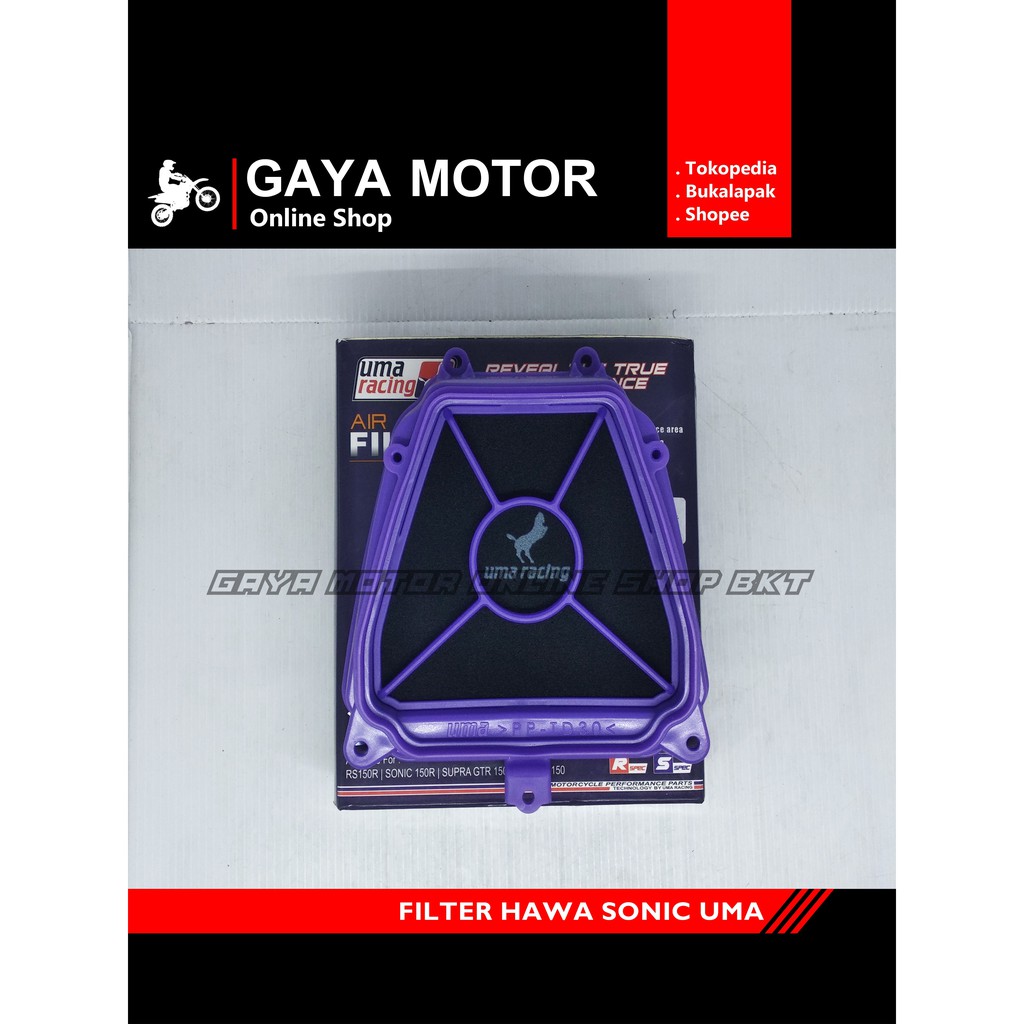 Jual Filter Udara Honda Sonic Air Filter Honda Sonic Uma Racing ...