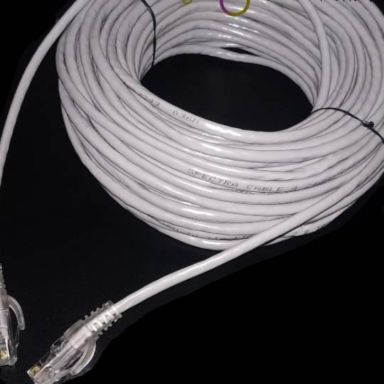 Jual Kabel LAN UTP 50 Meter 50Meter 50 M 50M CAT 5e CAT5E SPC RJ45 AMP UTP Indihome | Shopee ...