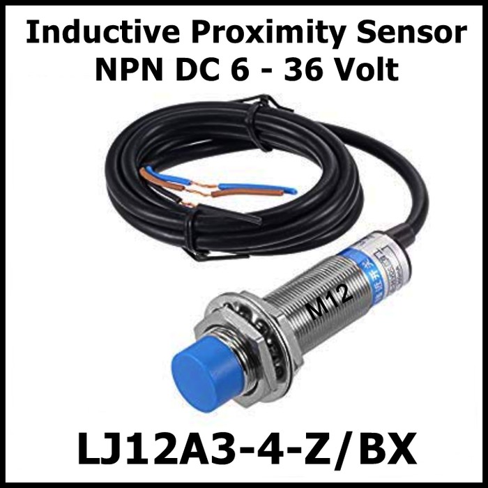 Jual Inductive Proximity Sensor LJ12A3-4-Z BX Saklar Induktif NPN Switch | Shopee Indonesia