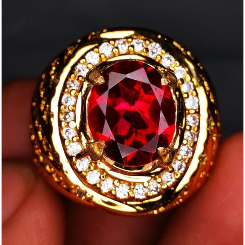 Jual Red topaz brazil crystal + memo | Shopee Indonesia