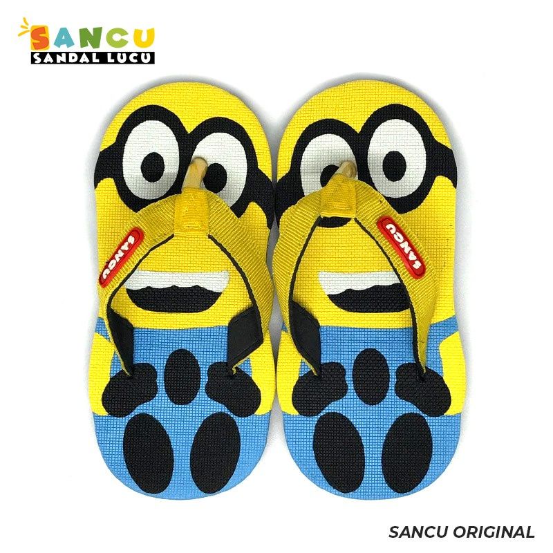 Jual SANDAL SANCU FINGER BOY / MINION | Shopee Indonesia