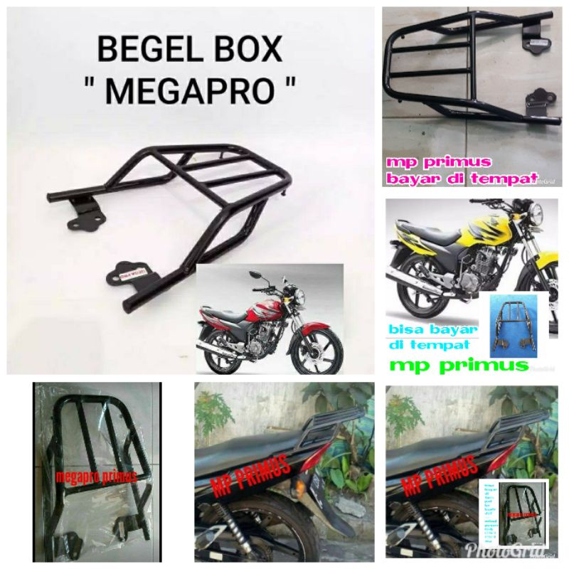 Jual Breket Motor MEGAPRO PRIMUS Behel Bracket Hollow Breaket Braket ...