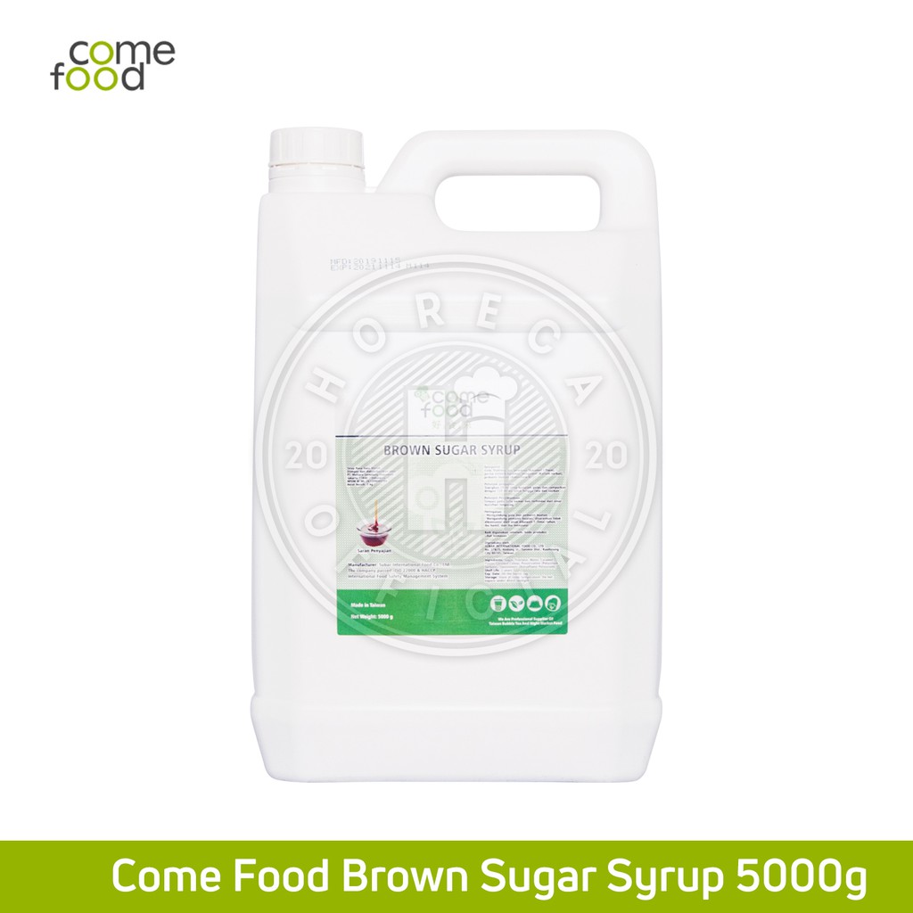 Jual COME FOOD BROWN SUGAR SYRUP 5 KG | Shopee Indonesia