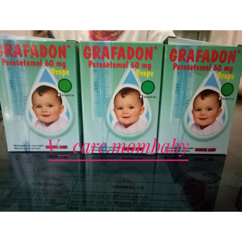 Jual grafadon drop (paracetamol 60 mg) | Shopee Indonesia