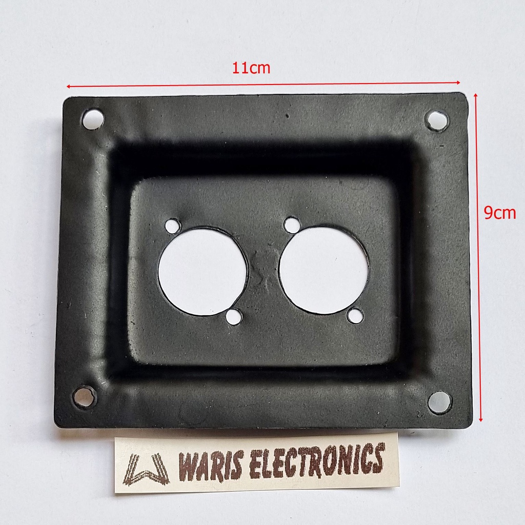 Jual Plat Panel Besi Socket Spikon 2 lubang 11cm X 9cm Kecil | Shopee ...
