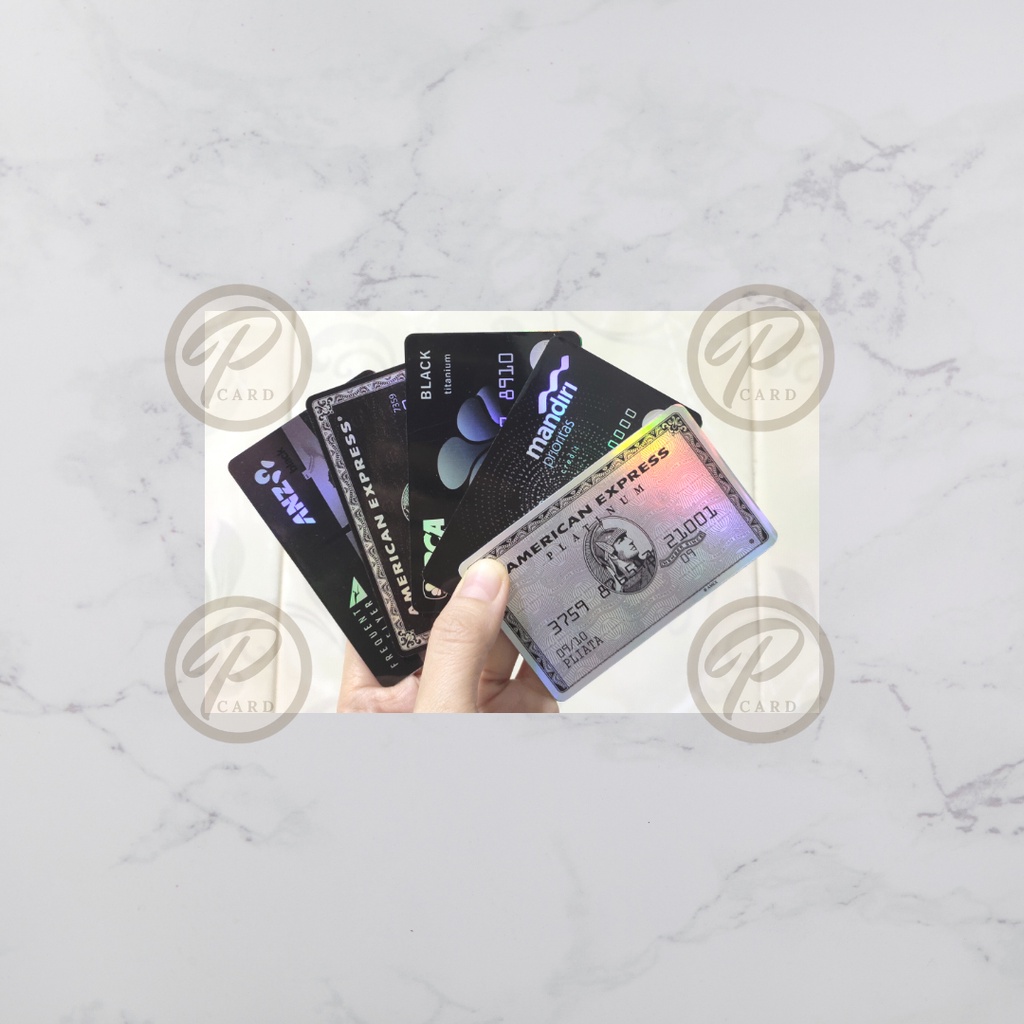 Jual BANK CARD HOLOGRAM SERIES 2 - Card Cover Skin Sticker - PLIATA ...