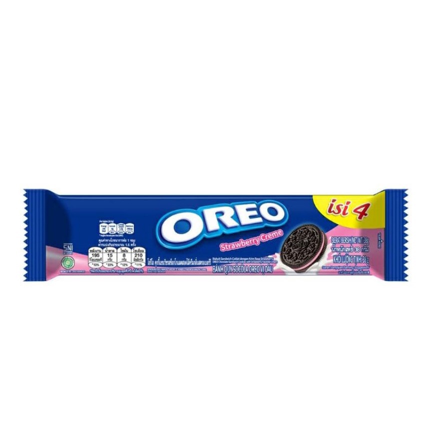 Jual Oreo Lup Vanilla 12 x 38gr - 1 box - ORIGINAL SNACK/REPACK/KILOAN ...
