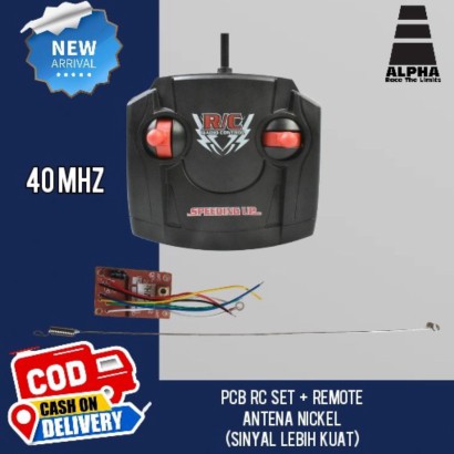 Jual Mainan MODUL PCB MOBIL RC REMOTE CONTROL 3.6V-5V TRANSMITTER ...