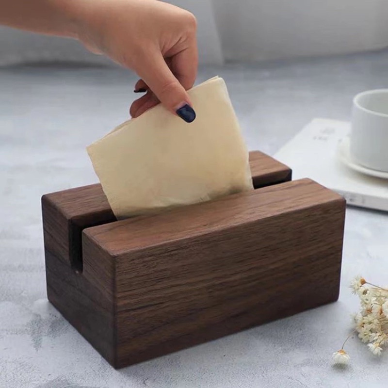 Jual Woody Tissue Box / Tempat Tisu Kayu / Tissue Box Kayu | Shopee ...