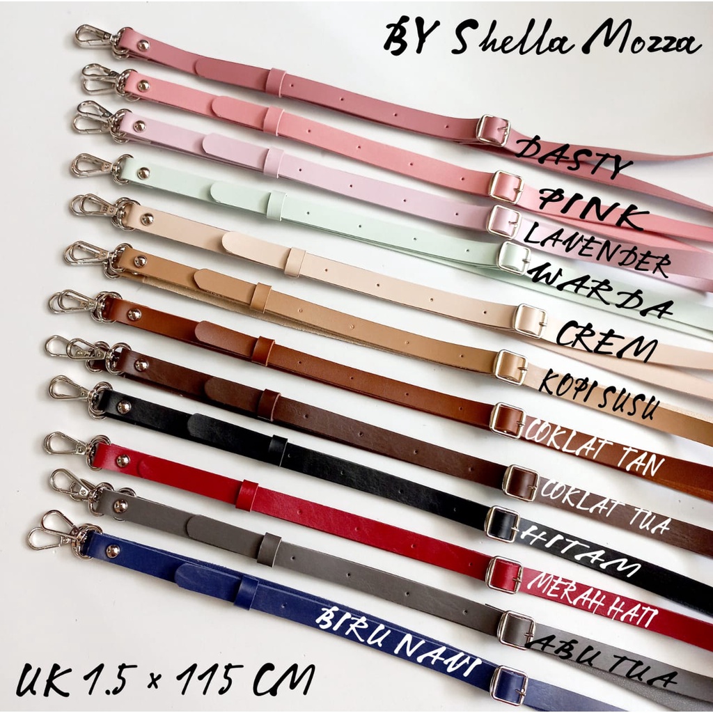 Jual Tali Tas / Tali Dompet / Tali Tas Selempang / Kulit Sintetis ...