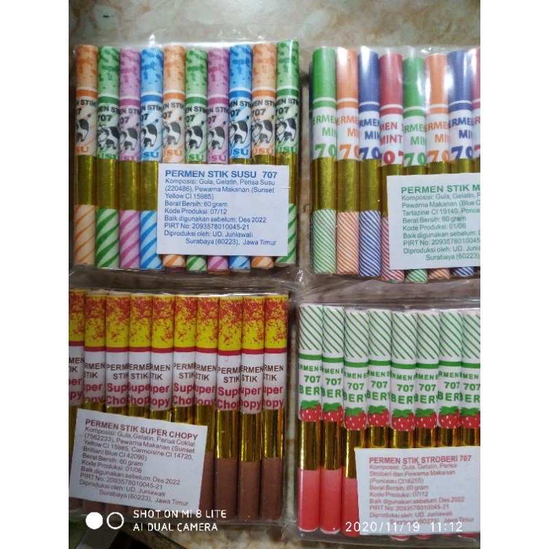 Jual Permen rokok jadul Permen stik stick bentuk rokok Permen coklat ...