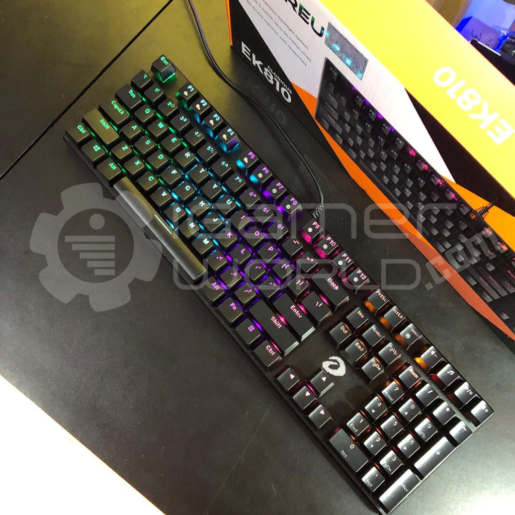 Jual Dareu EK810 Black Fullsize Mechanical Gaming Keyboard | Shopee ...