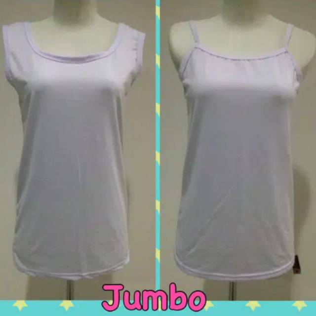 Jual Singlet/tanktop putih spandex adem | Shopee Indonesia