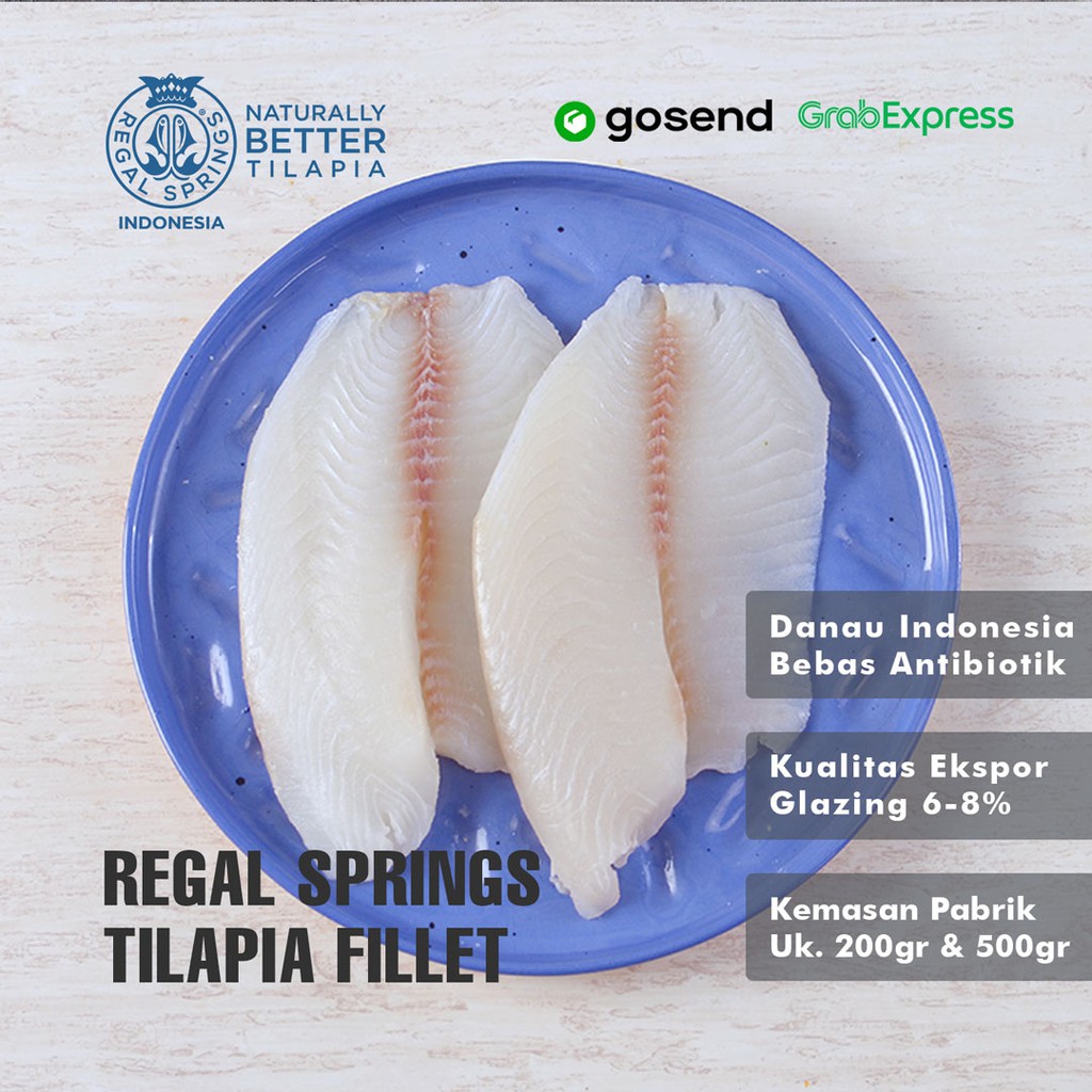 Jual Regal Springs Tilapia Fillet Ikan Nila Kualitas Ekspor | Shopee ...