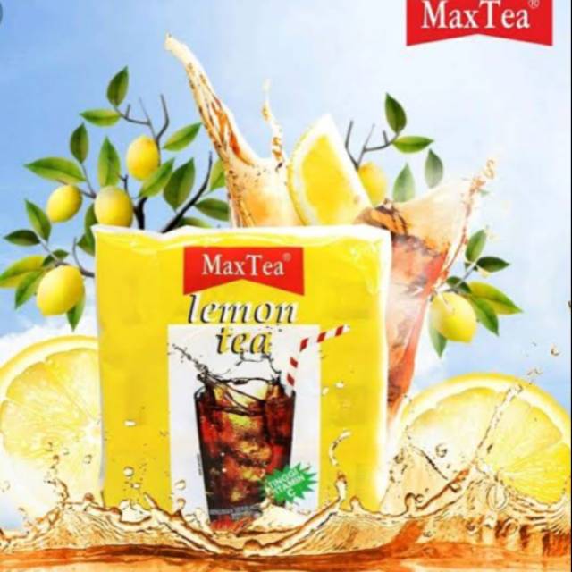 Jual Max Tea Lemon Tea Isi 30 Sachet / Max Tea | Shopee Indonesia
