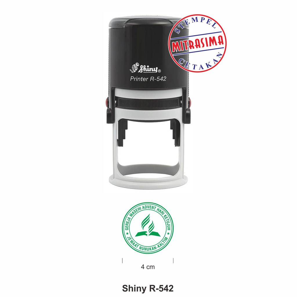 Jual Stempel shiny custom bentuk bulat | Shopee Indonesia