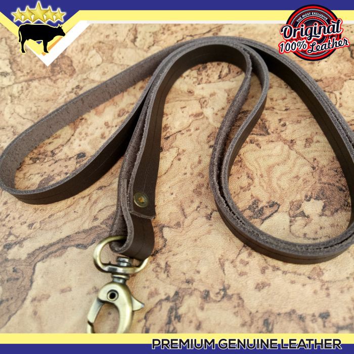 Jual TALII ID CARD KULIT ASLI / TALI VAPE / STRAP | Shopee Indonesia