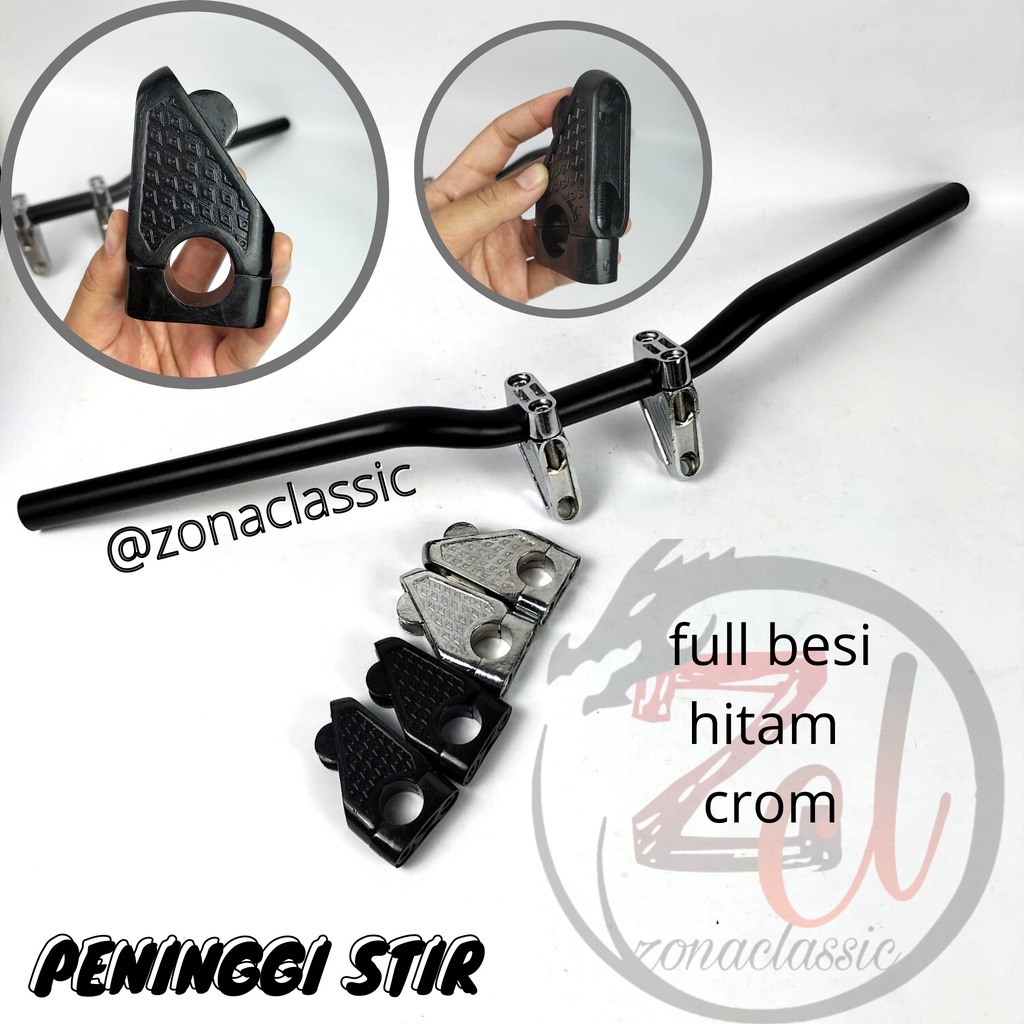 Jual RISER RAISER PANGKON PENINGGI STANG UNIVERSAL STIR MUNDUR BAHAN ...