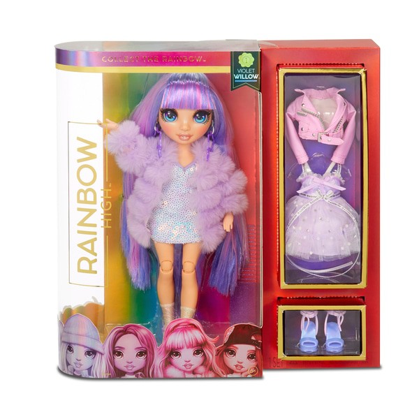 Jual Rainbow High Doll Violet Willow Original MGAE | Shopee Indonesia