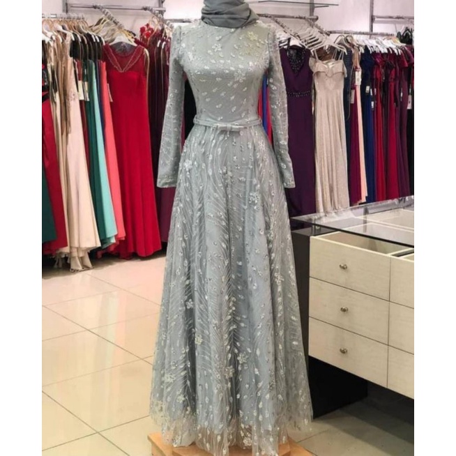 Jual GAUN PESTA MEWAH CANTIK ELEGAN / GAUN KONDANGAN POPULER REALPICT ...