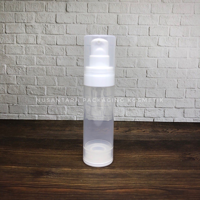 Jual Botol Airless Pump 30ml PP Transparant | Shopee Indonesia