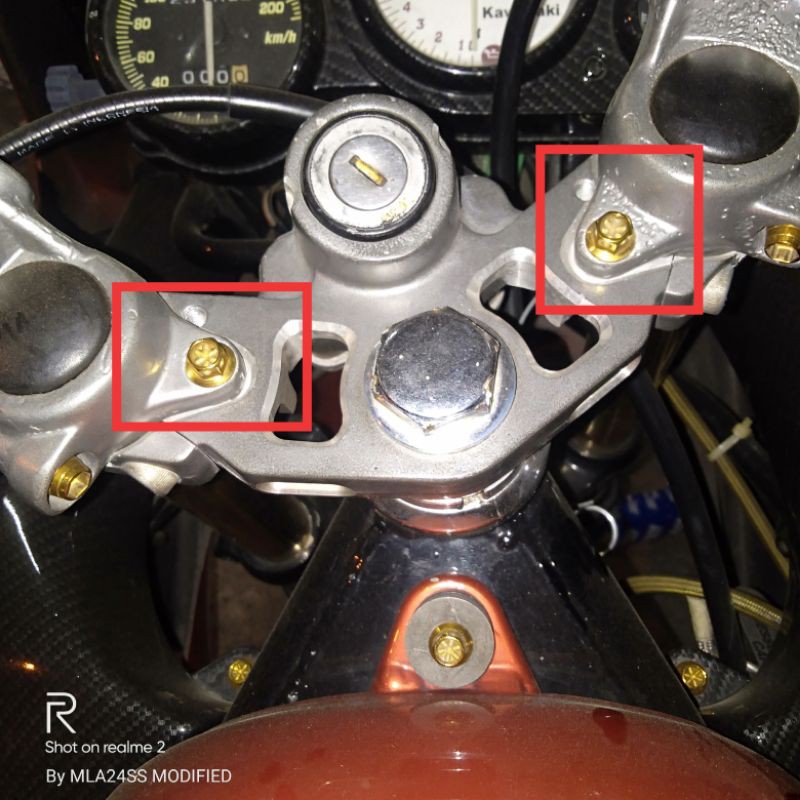 Jual baut probolt gold stang ninja RR R Heng thailand | Shopee Indonesia