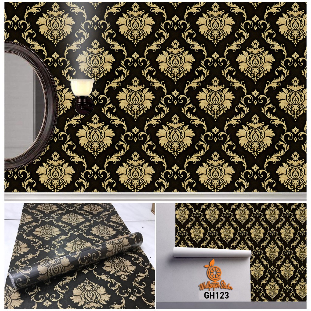 Jual Wallpaper Sticker Dekorasi Rumah Wallstiker 45cm x 8 meter ...