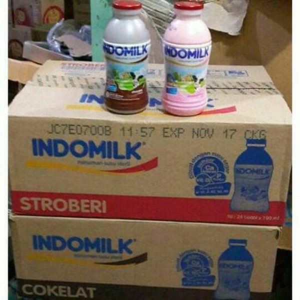 Jual Susu Indomilk Botol 190 Ml Isi 24 Botol / KARTON | Shopee Indonesia
