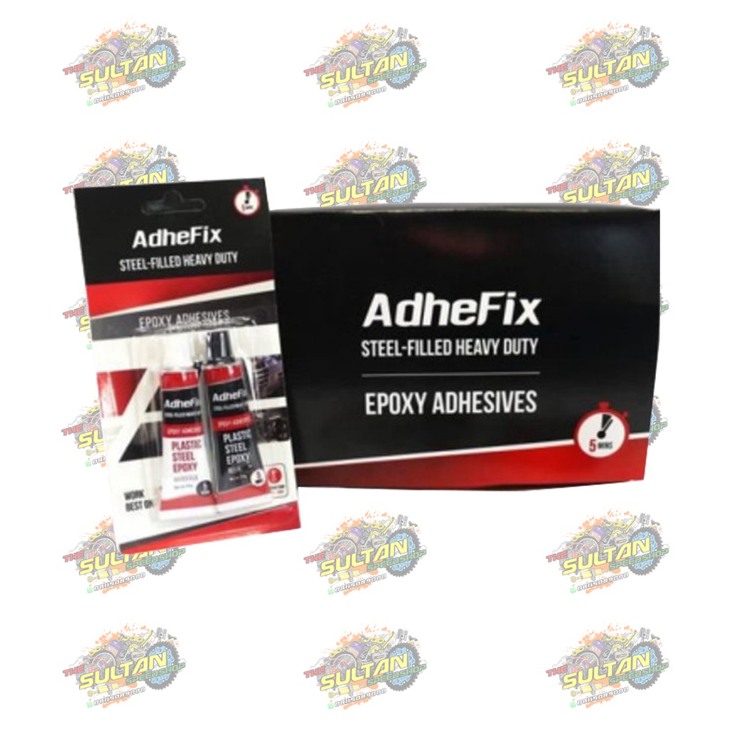 Jual LEM PLASTIK BESI EPOXY ADHEFIX | Shopee Indonesia