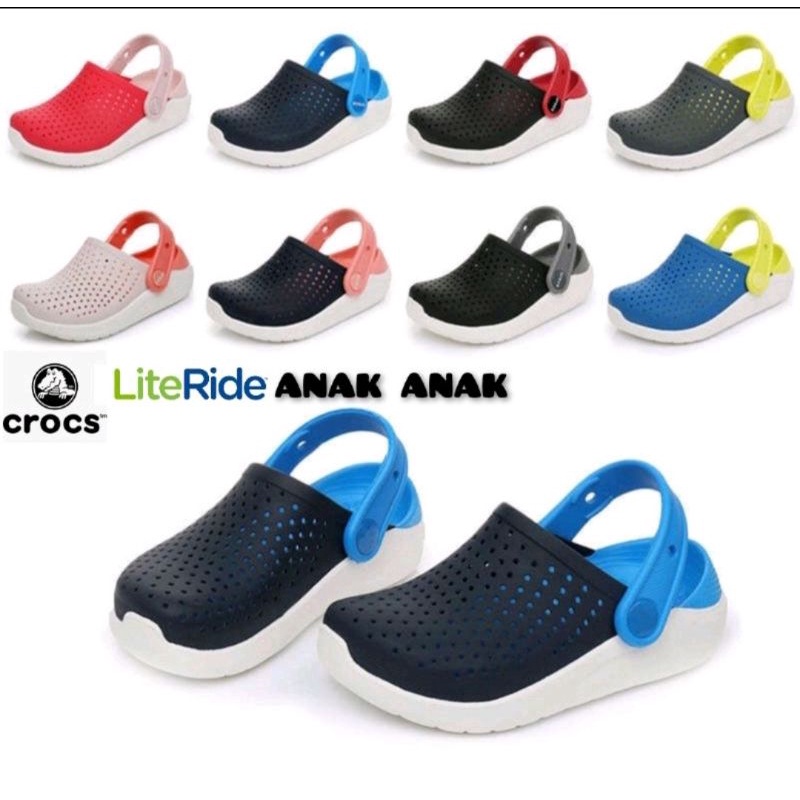 Jual Sandal anak crocs / Crocs Literide anak anak / crocs anak anak ...