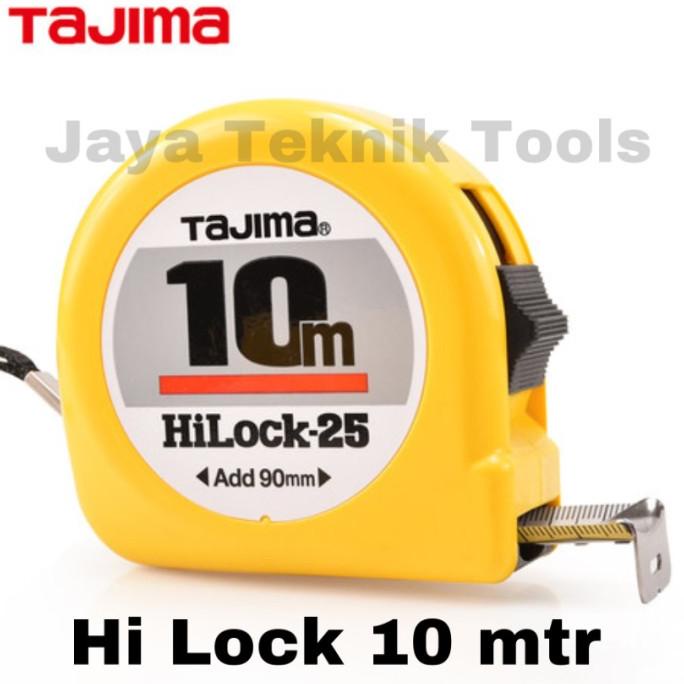 Jual Meteran Tajima 10 meter Hi Lock Kuning Measuring Tape Japan | Shopee Indonesia