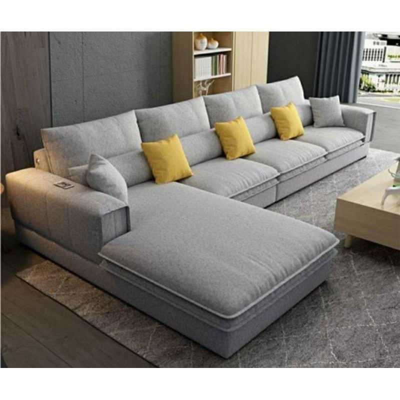Jual Higt Quality Sofa L Sudut / L Shape / Sofa Letter L | Shopee Indonesia