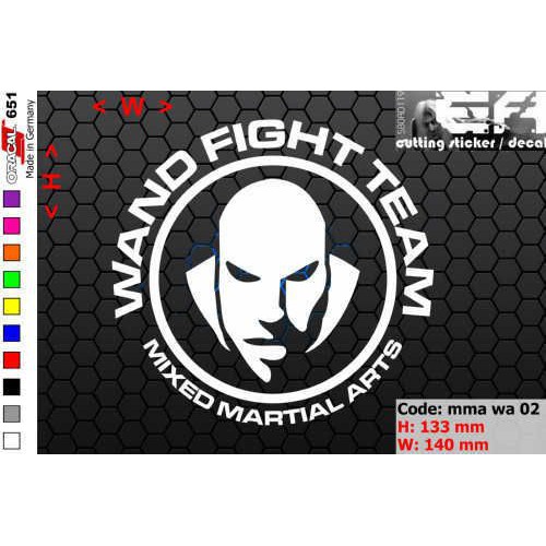 Jual ea cutting sticker / decal Code: mma wand 02 ( mma ) | Shopee ...