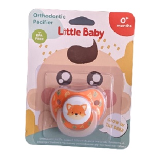 Jual Little Baby Empeng Bayi Glow in The Dark 0m+ (Orthodontic Pacifier ...