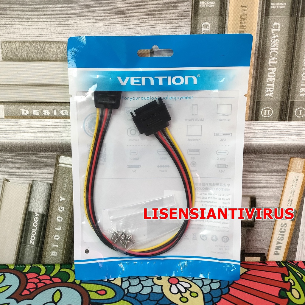 Jual Vention Kabel Power SATA Extension Kabel HDD 15-Pin SATA 3.0 III ...