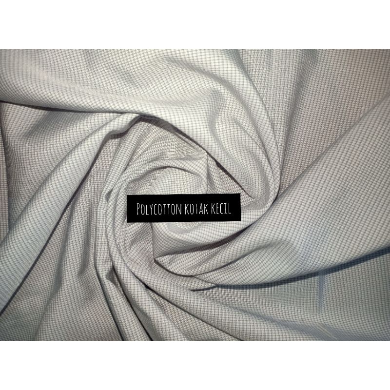 Jual KAIN POLYCOTTON KOTAK KECIL (POTONGAN) | Shopee Indonesia