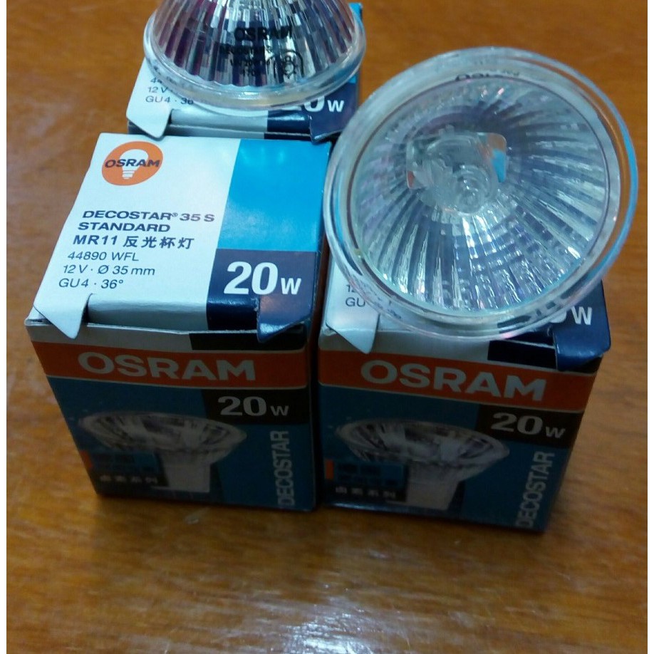 Jual Lampu Halogen Osram Decostar MR 11 20w 12v 44890 WFL | Shopee ...