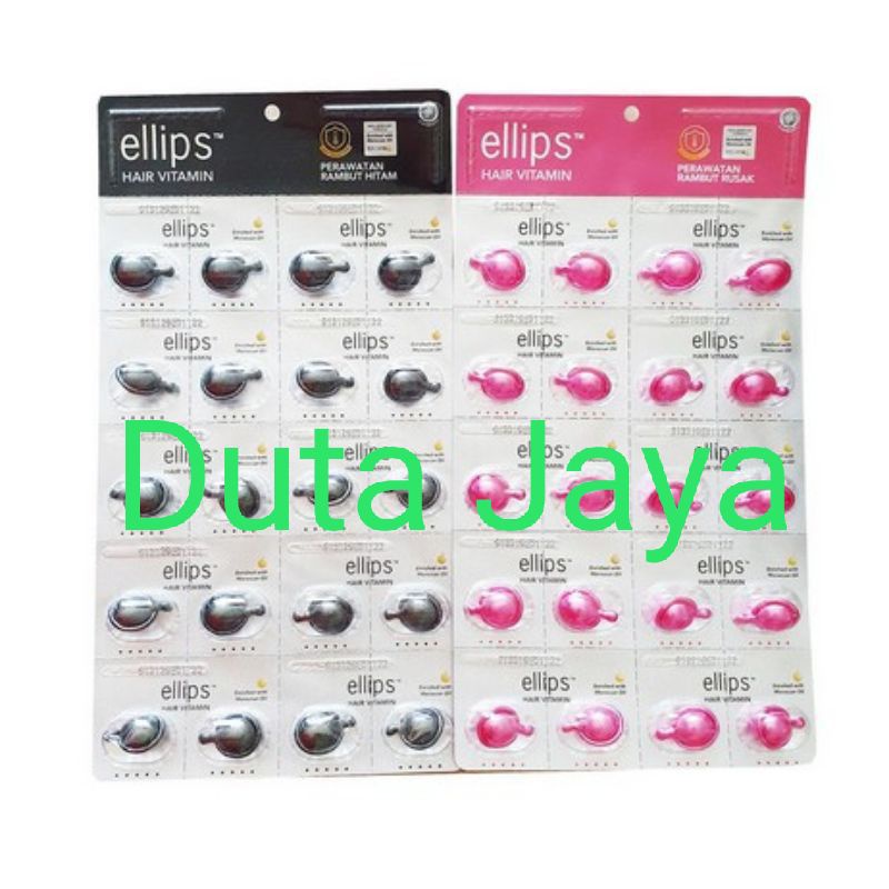 Jual Ellips Vitamin Rambut 1 papan/ 20pcs | Shopee Indonesia