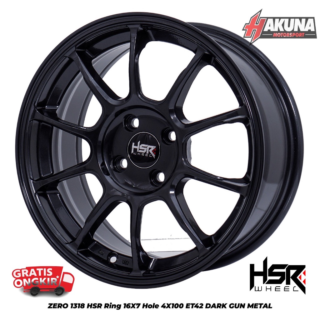 Jual Velg Mobil ZE40 Ring 16 Hsr Zero R16 Lebar 7 Holle 4x100 Brio ...