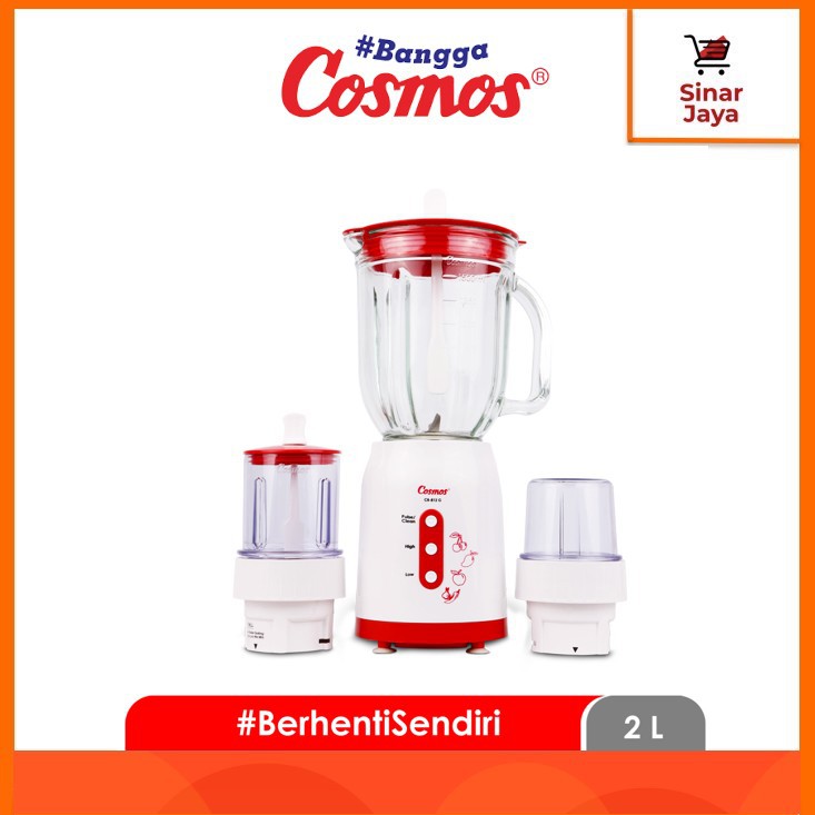 Jual COSMOS CB-812 G / 812 P Blender Canggih 2 Liter (3in1) | Shopee ...