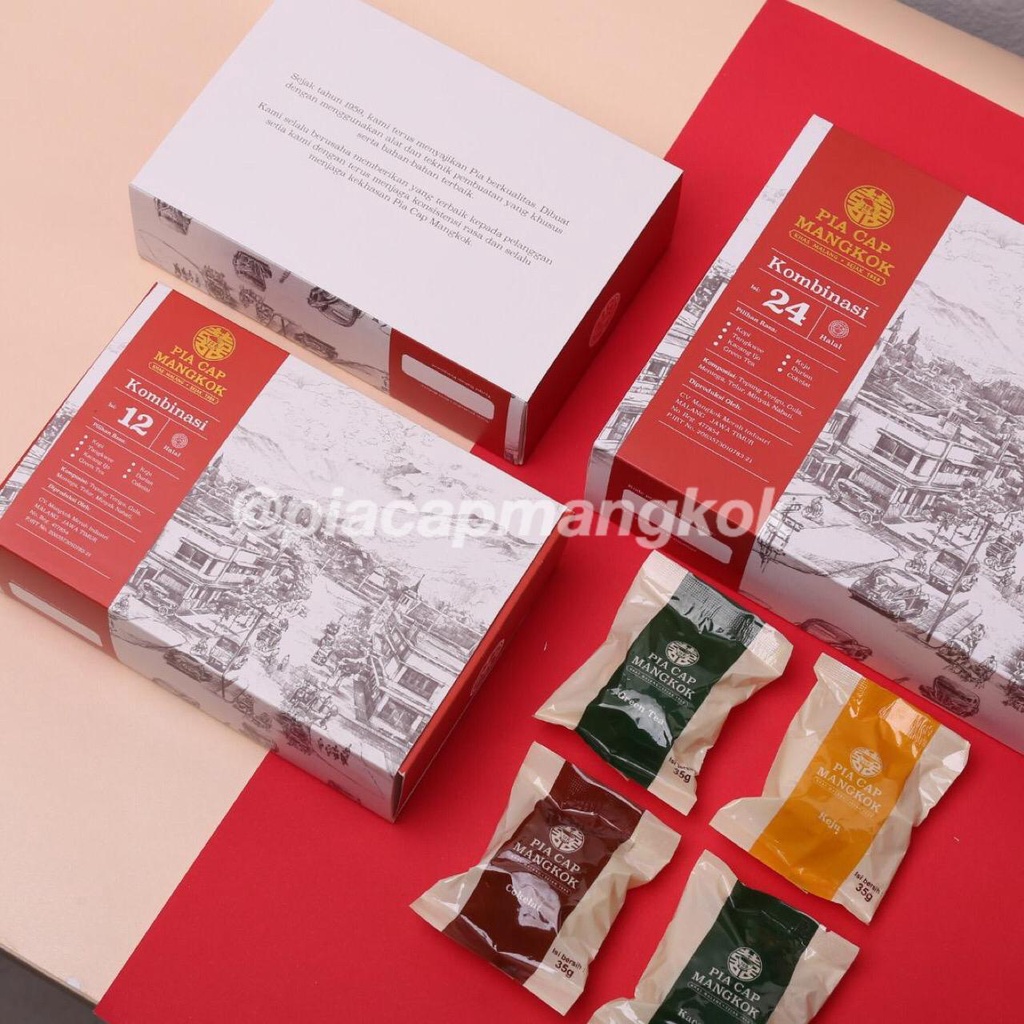 Jual Kue Pia Cap Mangkok isi 12 | Shopee Indonesia