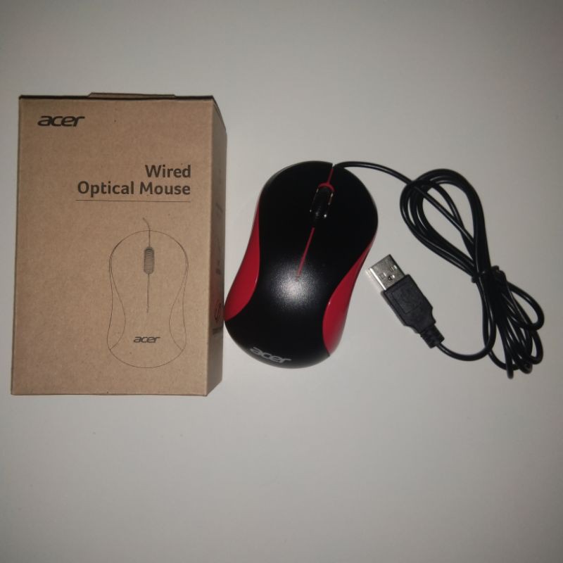 Jual Wired Optical Mouse ACER Original | Shopee Indonesia