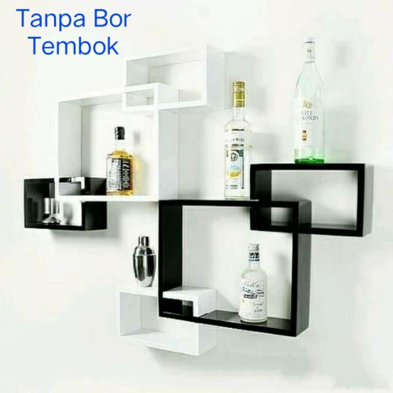 Jual RAK DINDING SERBAGUNA - Hiasan Dinding, Rak dinding, kotak, tempel ...