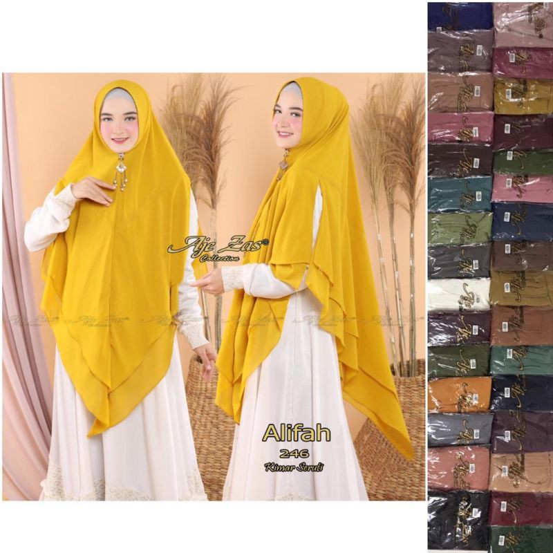 Jual jilbab khimar syari ceruty babydoll jumbo original | Shopee Indonesia