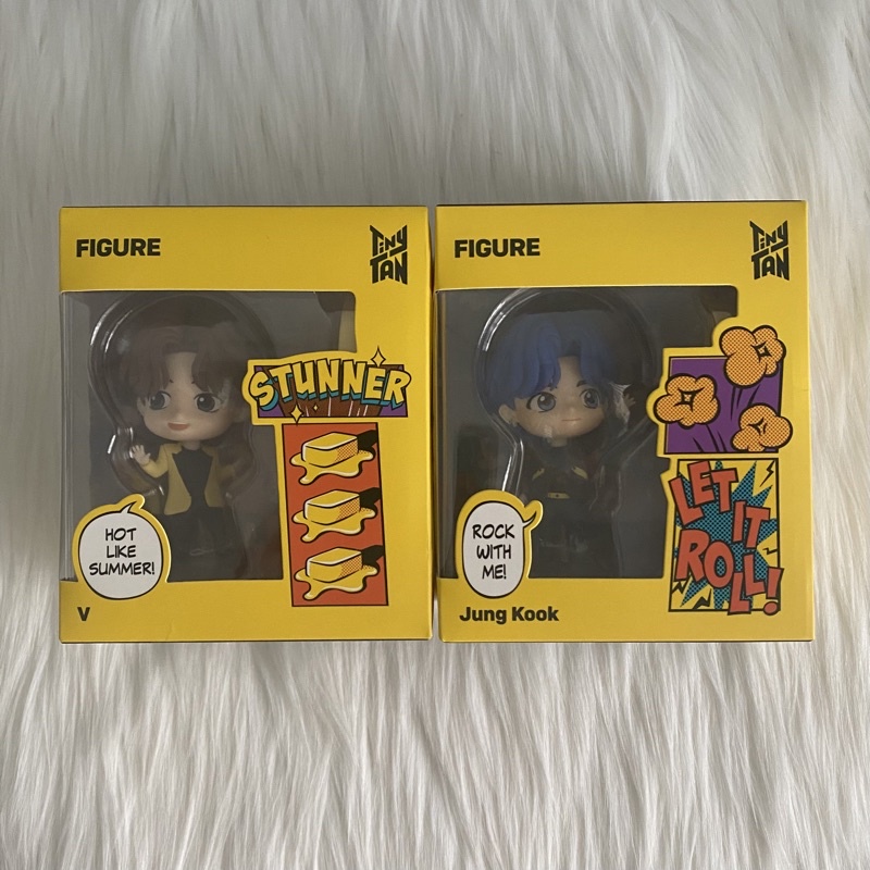 Jual [READY STOCK] TinyTan Figure Butter Jungkook / JK, Taehyung / V (BTS Gift / BTS Kado ...