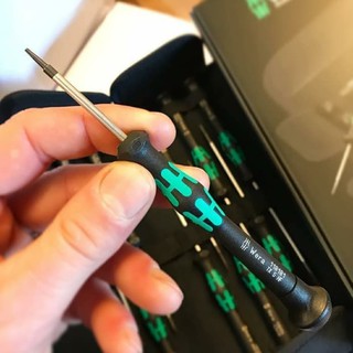 Jual Wera 05073675001 Obeng Mini Kecil Set 12 pcs Kraftform Universal 1 ...