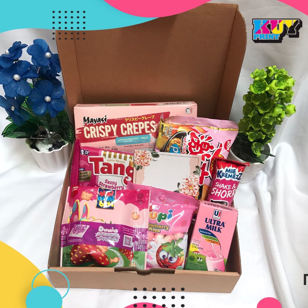 Jual Snackbox / Snack box / Giftbox snack / Hampers Snack / Kado Wisuda ...